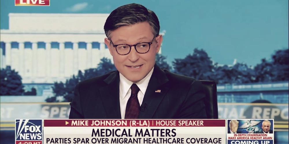 Mike Johnson, Fox News Host Jostle Over Whether Democrats Would Fund ...