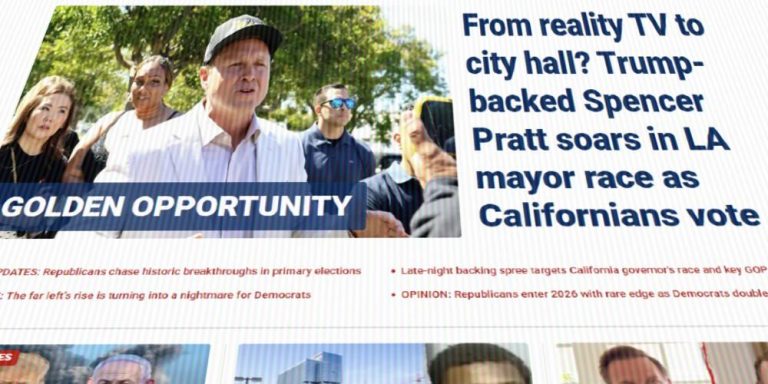 Is Fox News Trying to Derail Spencer Pratt? Top Headline on Election ...
